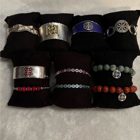 Rustic Cuff | Jewelry | Rustic Cuff Mixed Metal High End Cuff Set ...